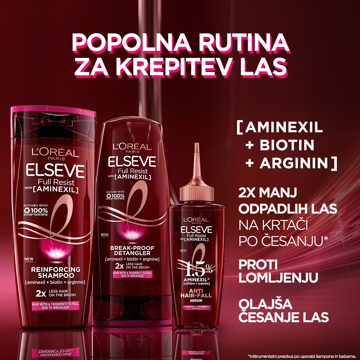 Elseve Full Resist Anti Hair Fall Serum 100ml | L'Oréal Paris