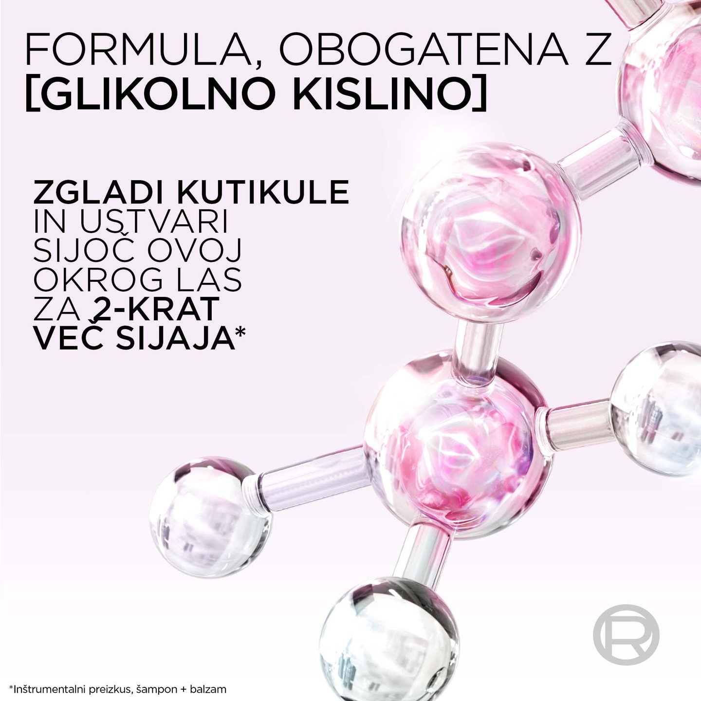 Elseve Glycolic Gloss Maska za lase za sijaj 300ML