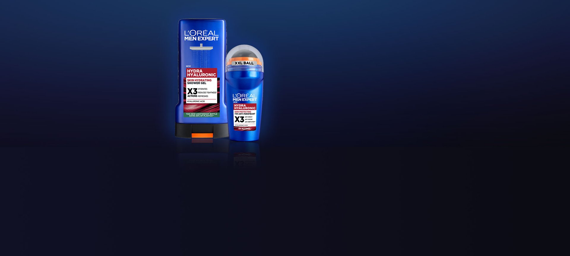 Hydra Hyaluronic - Moška nega za telo - moške z L'Oréal Paris